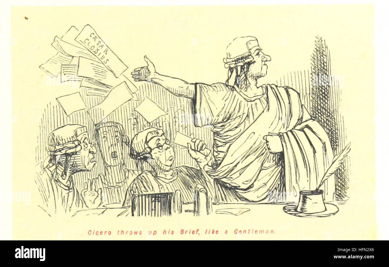 Image taken from page 431 of '[The Comic History of Rome ...