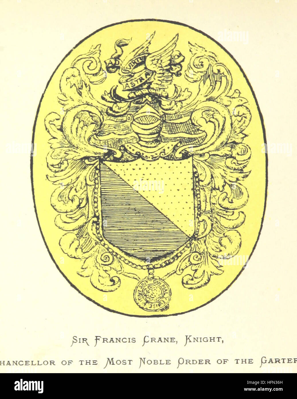 An image from 'The Church Heraldry of Norfolk,' illustrating the coats ...