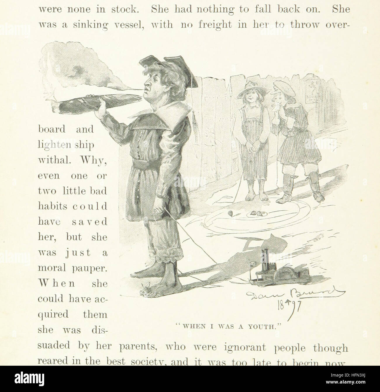 This image from Mark Twain's 'Following the Equator' features a ...