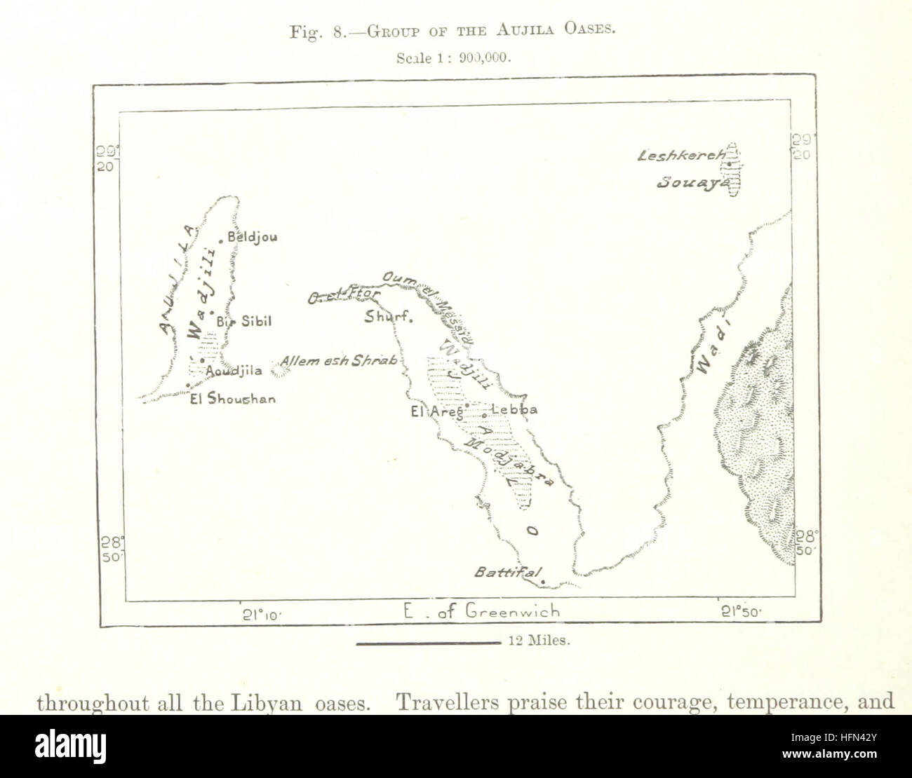 Historical libya map hi-res stock photography and images - Alamy