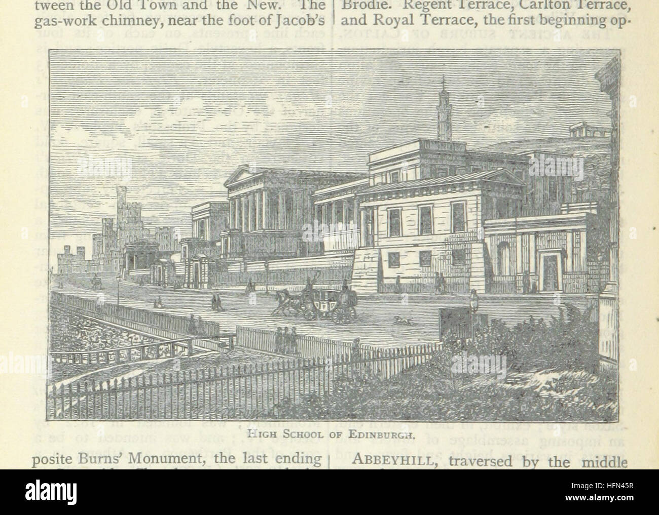 This image from 'Paterson’s Guide to Edinburgh' showcases a detailed ...
