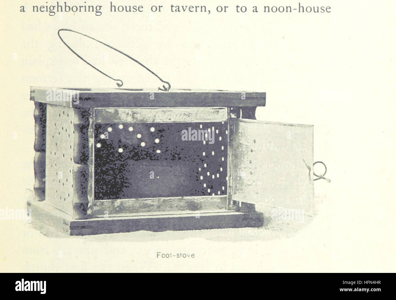 This image from 'Home Life in Colonial Days' portrays the daily life ...