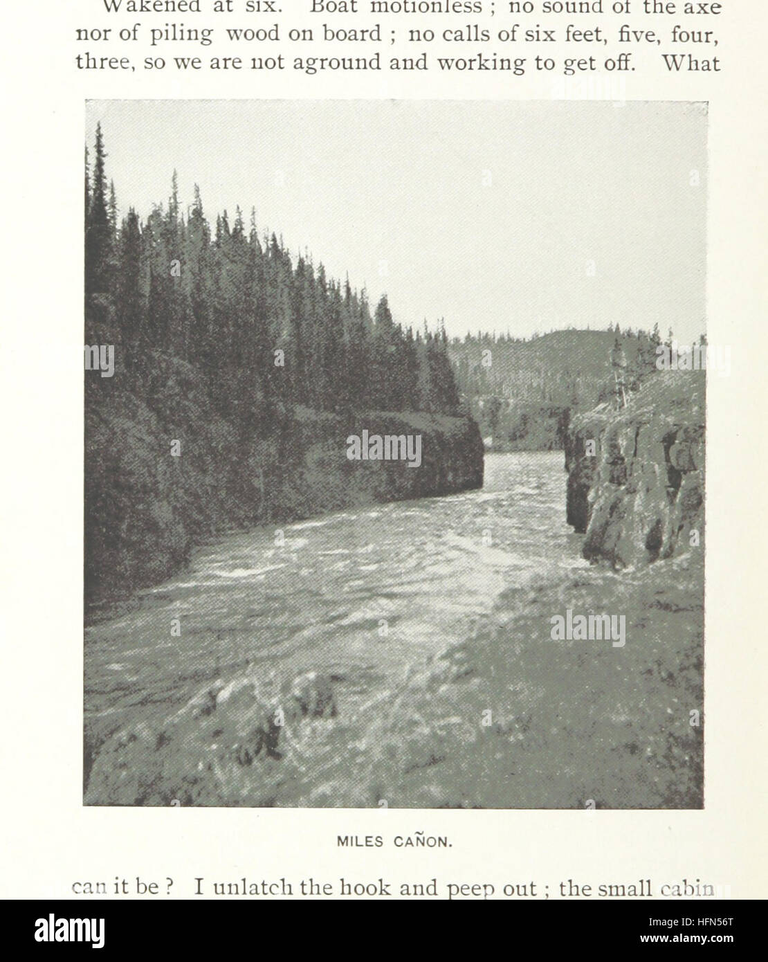 The illustration from page 448 of 'Two Women in the Klondike' depicts ...