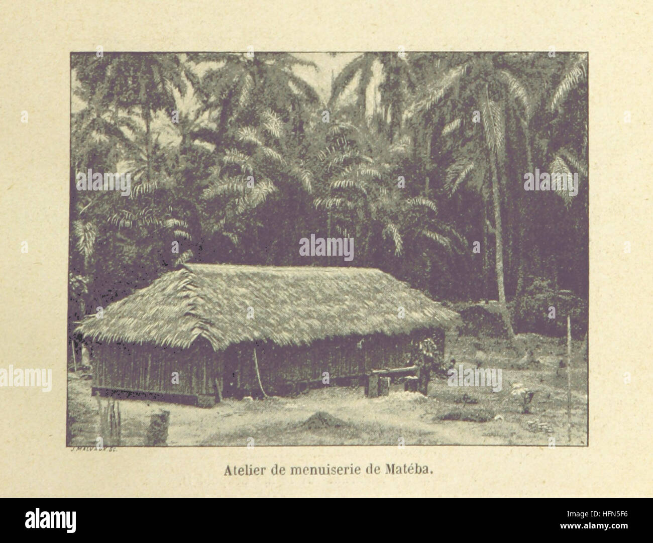 An illustration from 'Le Congo en images,' a book presenting the ...