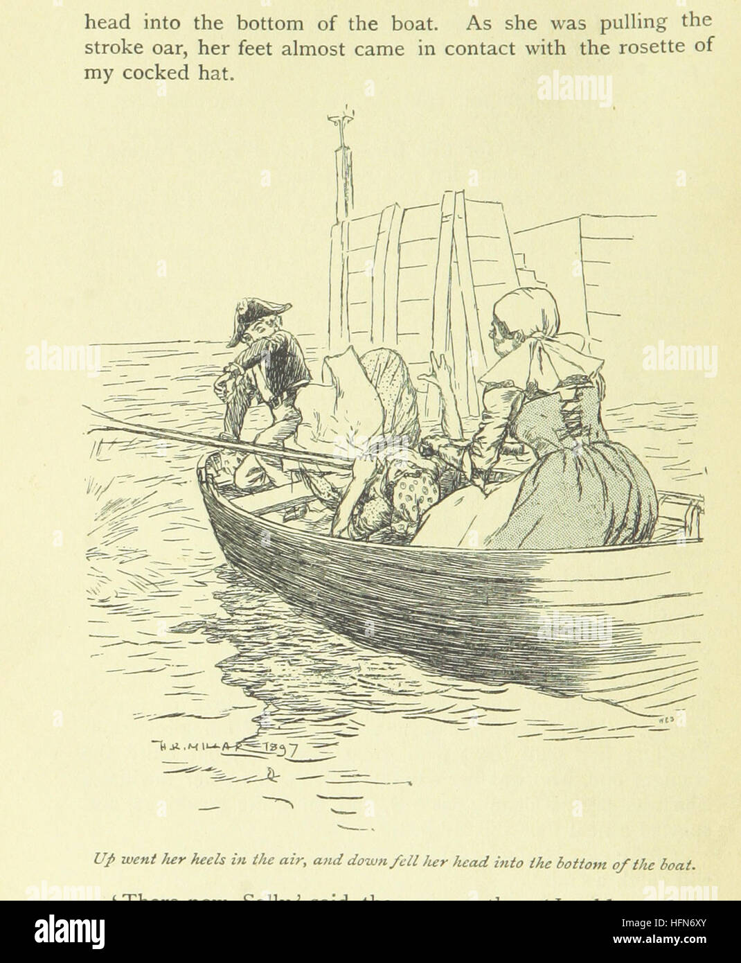 'Frank Mildmay' is a novel by Frederick Marryat, illustrated by H. R ...