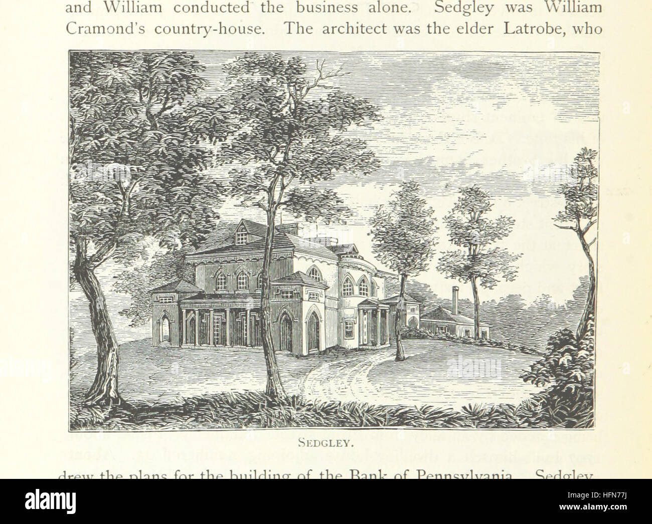 This image from 'The Historic Mansions and Buildings of Philadelphia ...