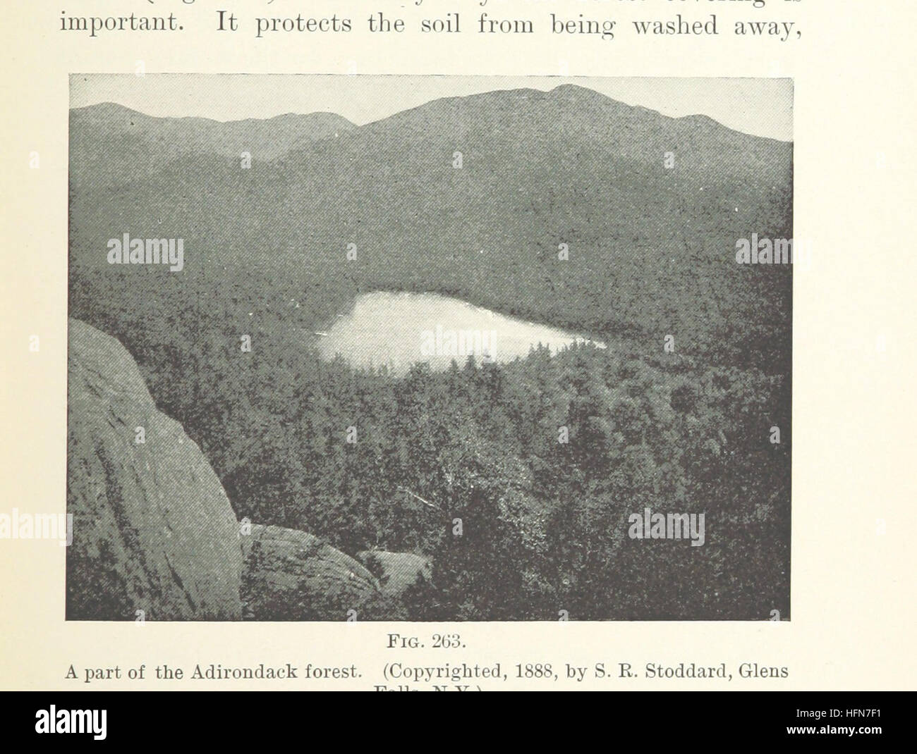 This page from 'Elementary Physical Geography' depicts various ...