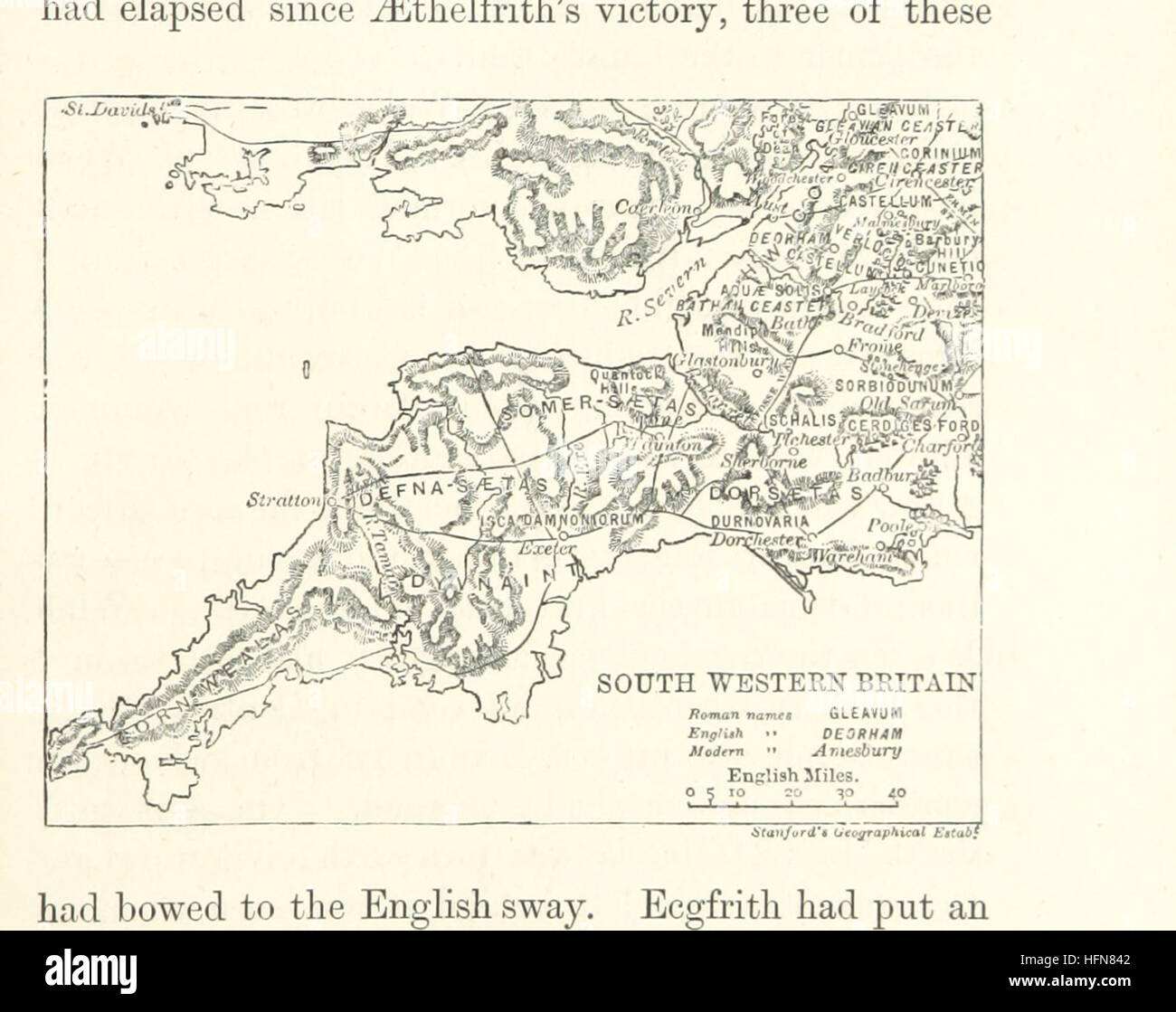 An overview of England's formation with maps providing insights into ...