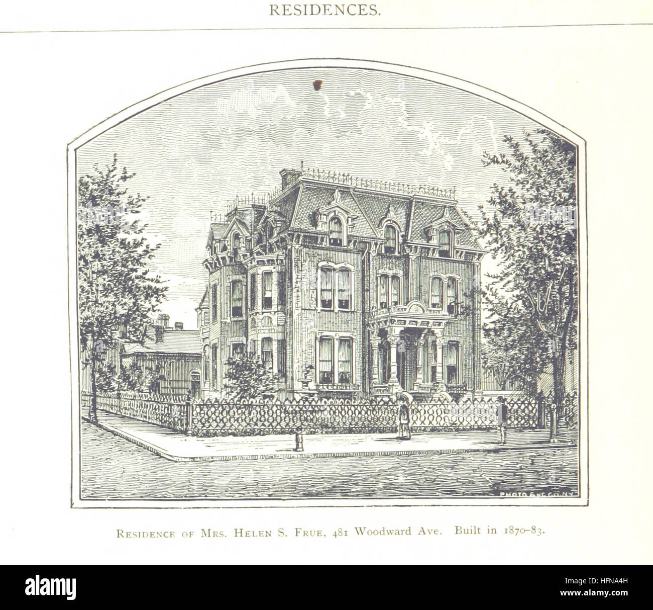 Image from 'The History of Detroit' depicting key events and figures in ...
