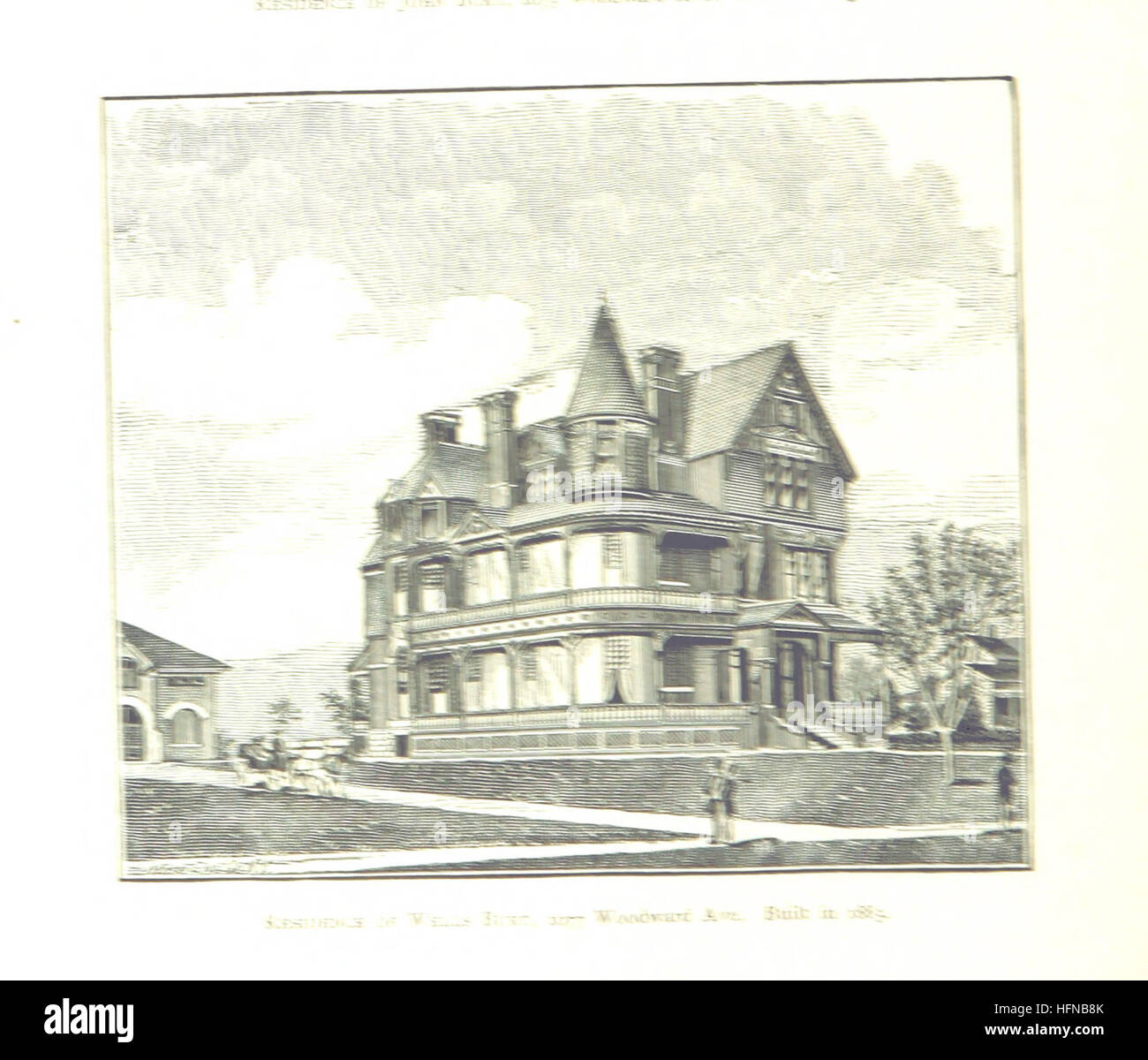 This image shows page 490 of 'The History of Detroit and Michigan ...