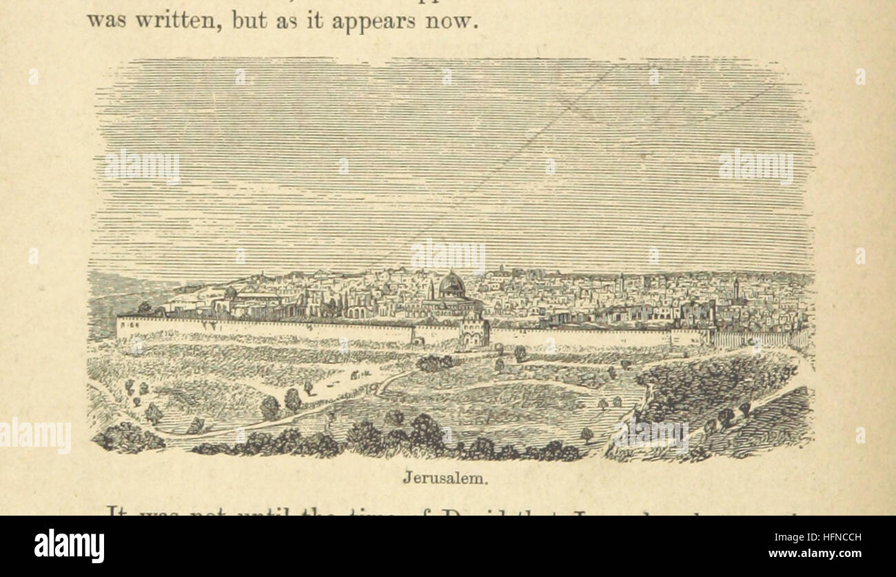 This image from 'Rambles in Bible Lands' depicts scenes and landmarks ...