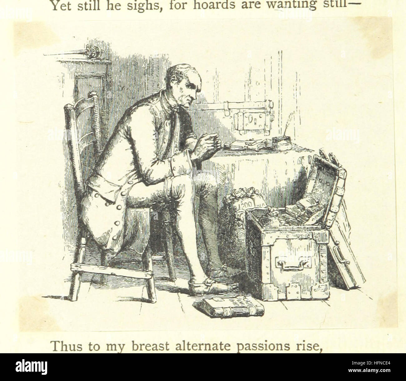 This edition of Oliver Goldsmith's poetry is illustrated with wood ...