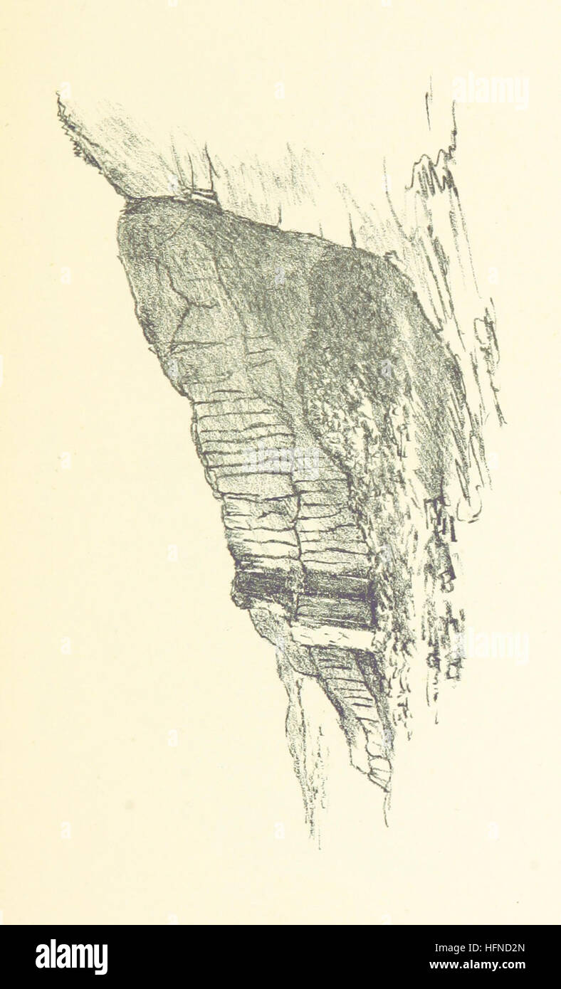 A geologist's personal notebook, filled with sketches and notes on ...