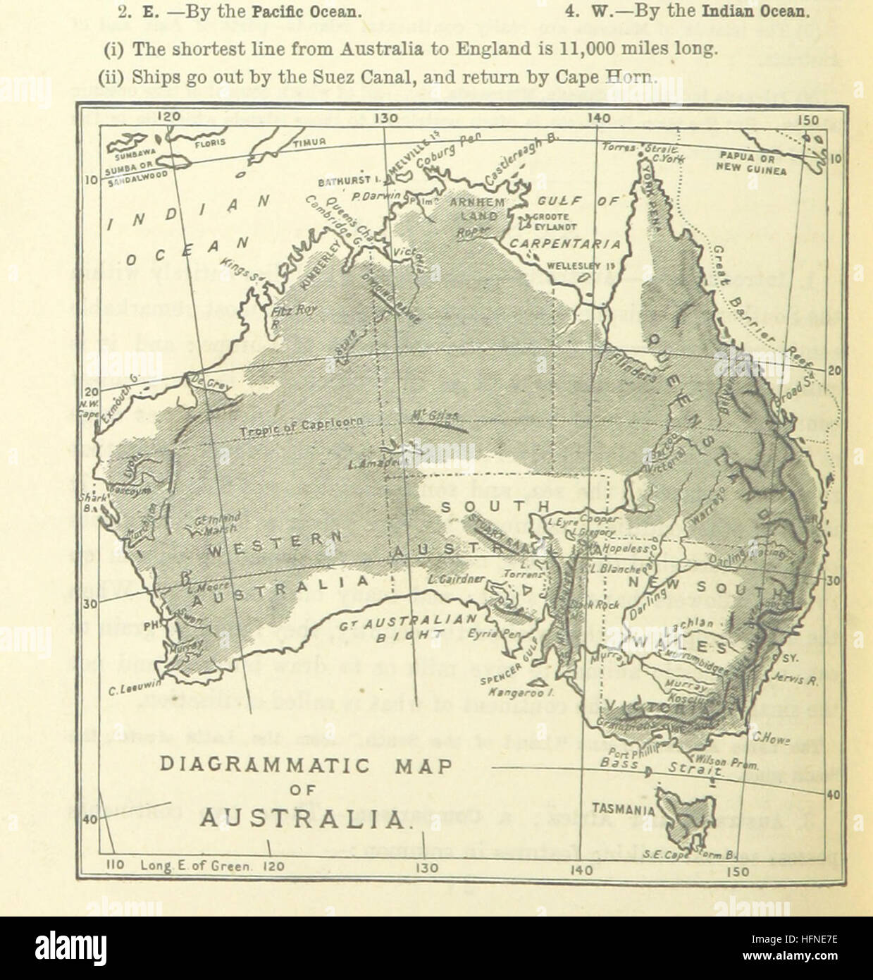 This image from 'A New Geography' presents a comparative method of ...