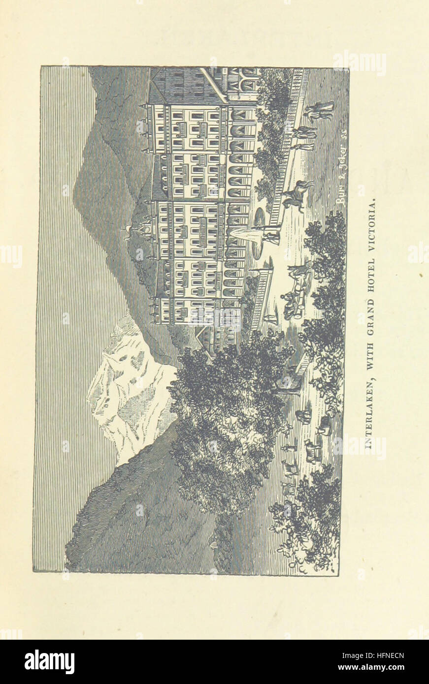 This image from 'Appleton's European Guide Book' illustrates a ...