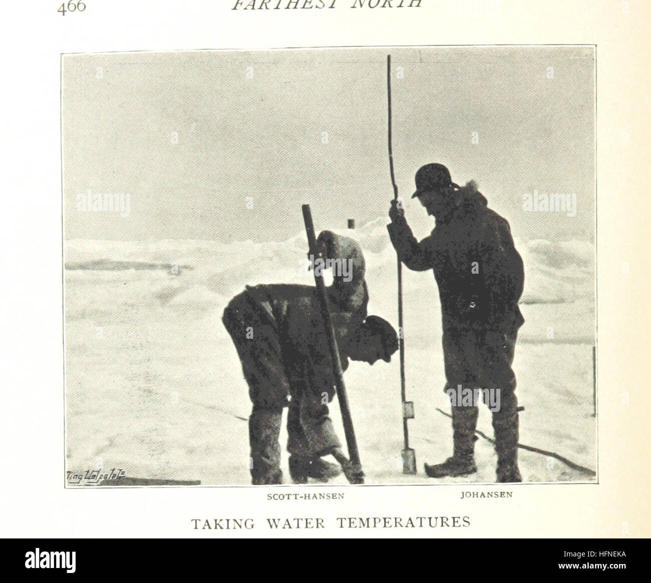 This image from 'Farthest North' documents the Arctic exploration journey of Dr. Nansen and ...