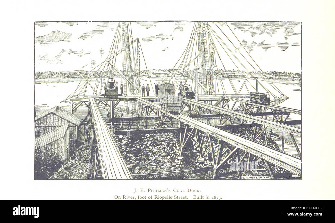 An image from 'The History of Detroit and Michigan' depicting the ...