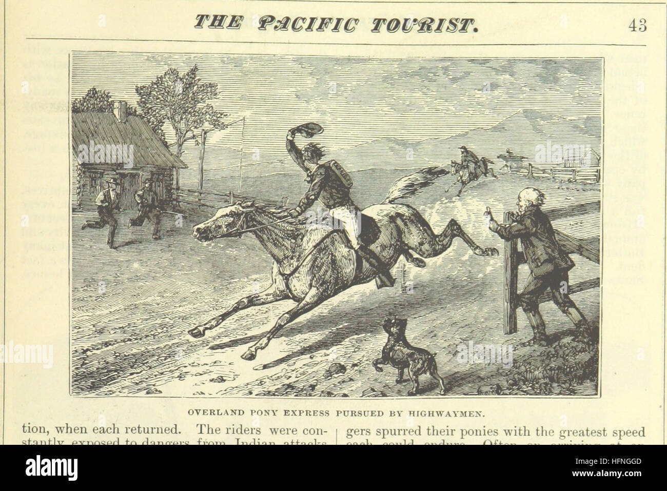 An illustrated guide detailing the transcontinental journey from the ...