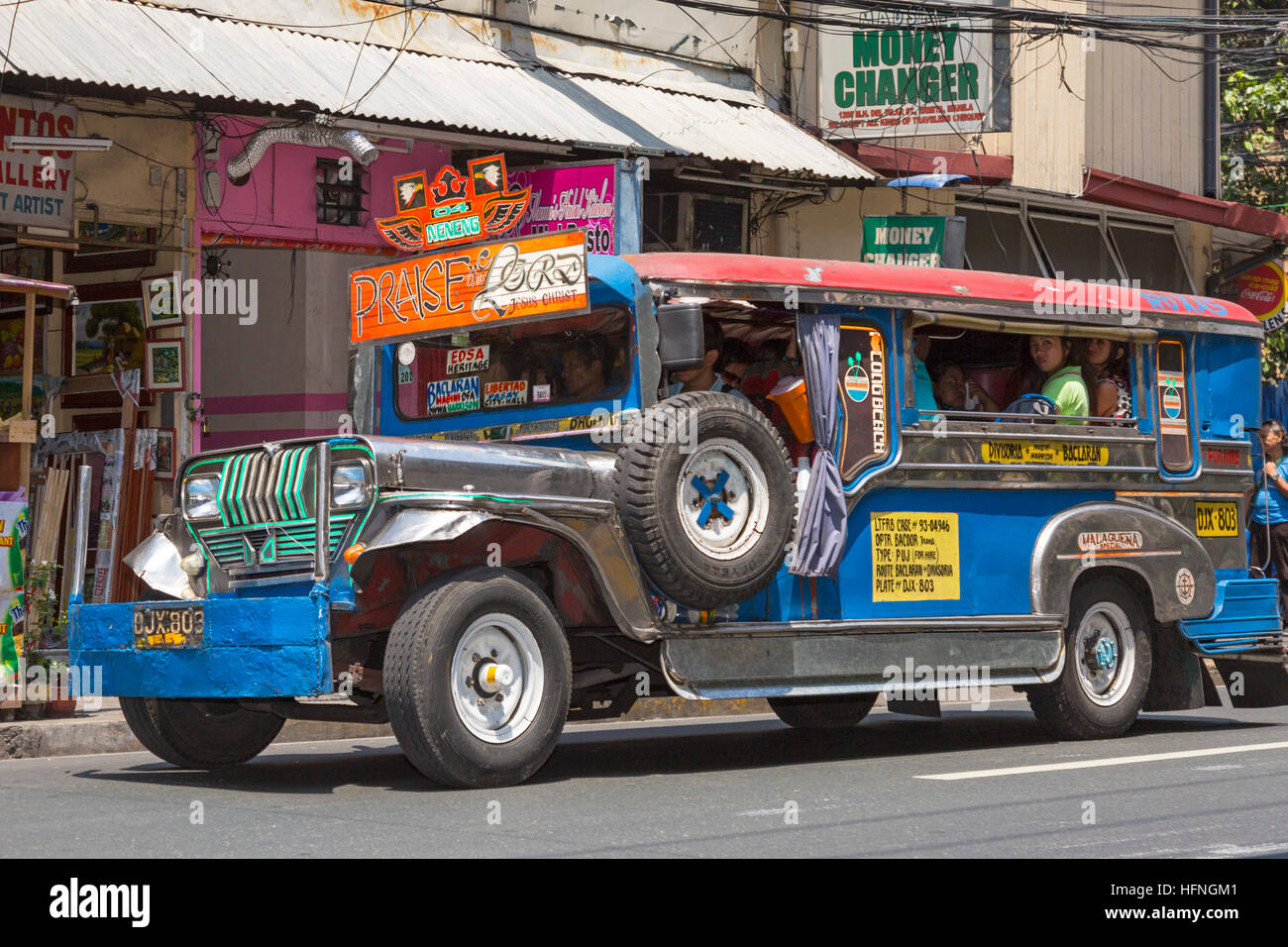 Passenger jeepney hi-res stock photography and images - Alamy