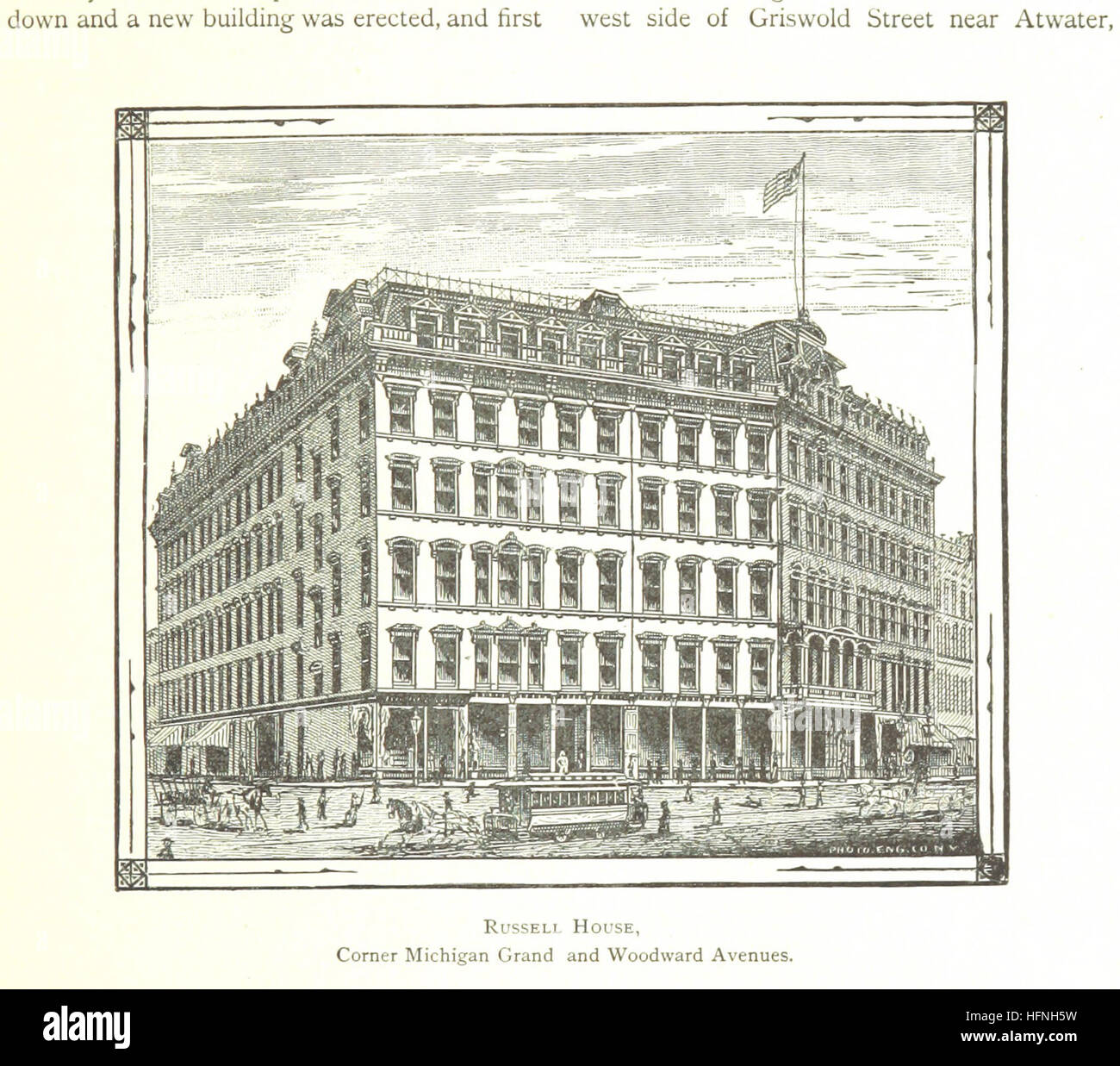 The image from 'The history of Detroit and Michigan' illustrates key ...