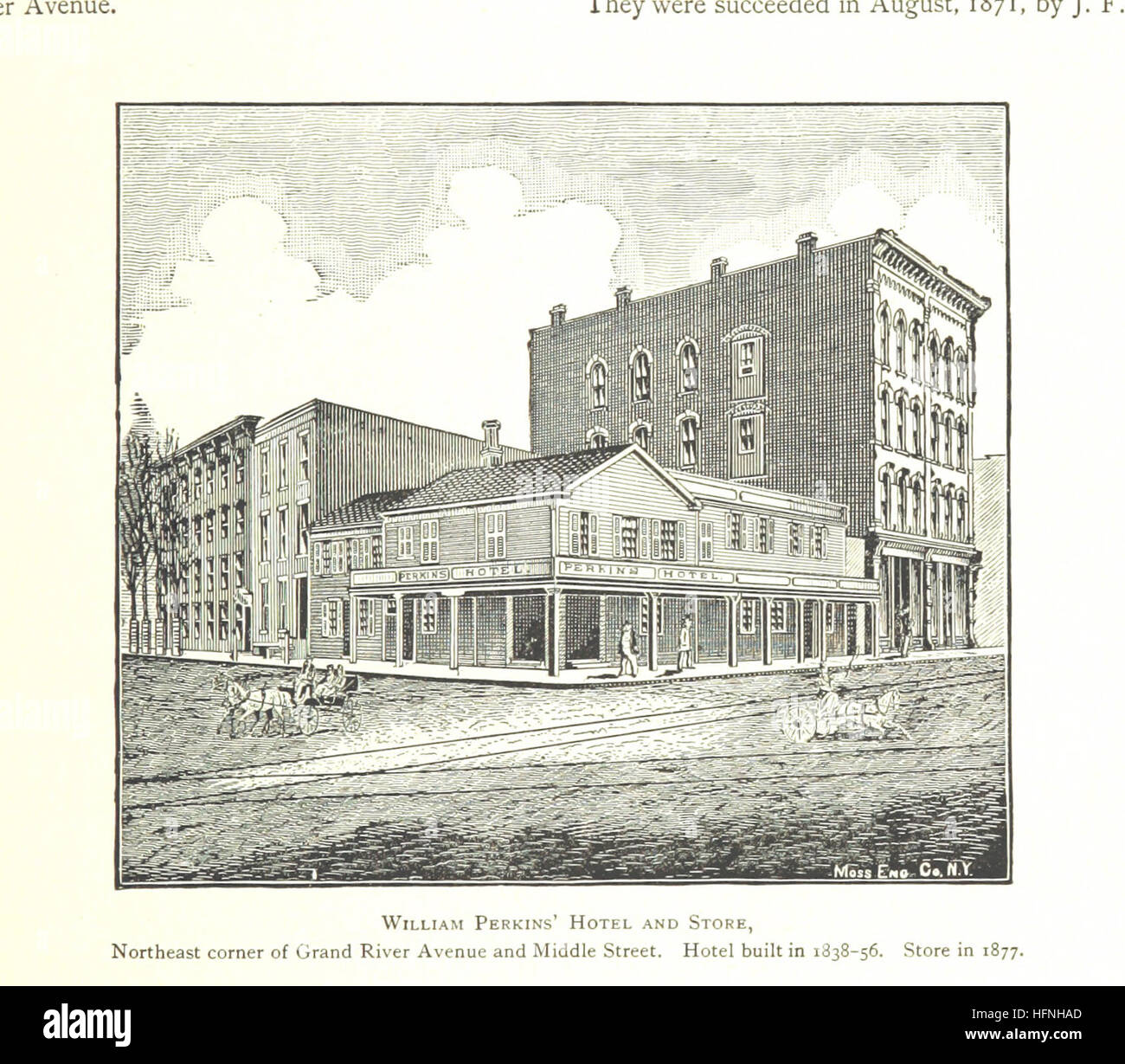 This image, from page 537 of 'The history of Detroit and Michigan ...