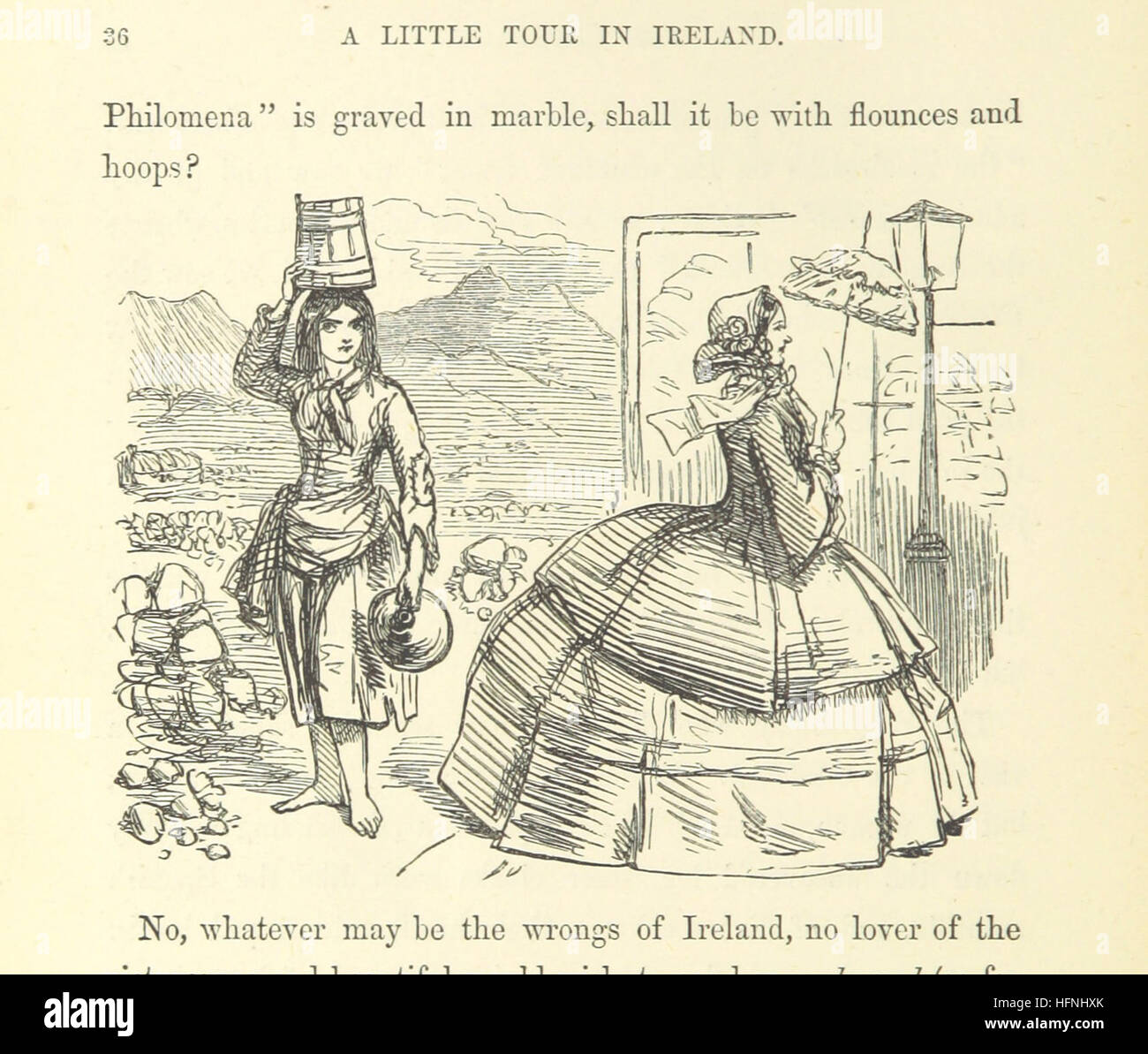A travel account detailing a visit to several Irish cities and regions ...