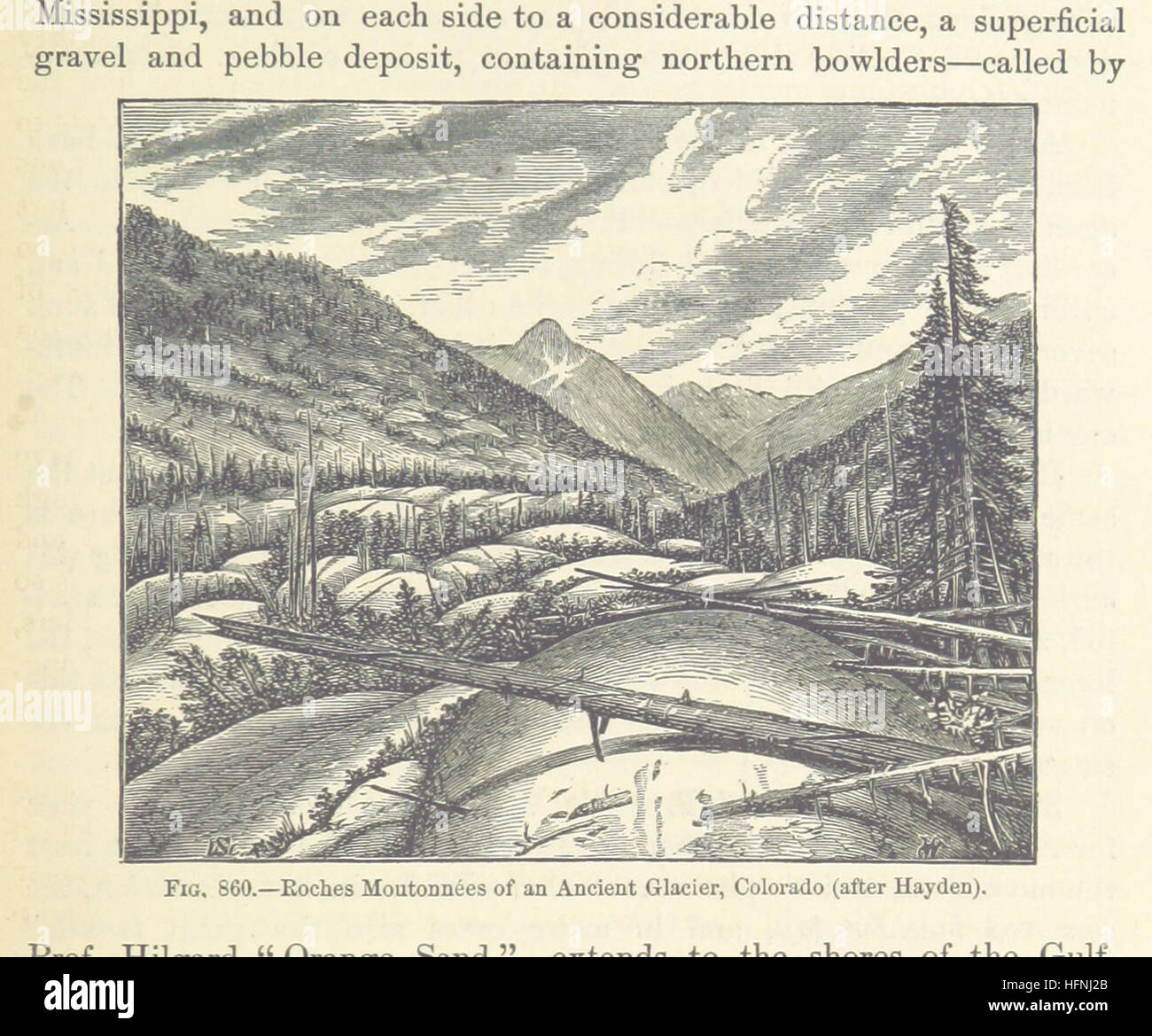 An educational text on geology, explaining the formation of earth’s ...