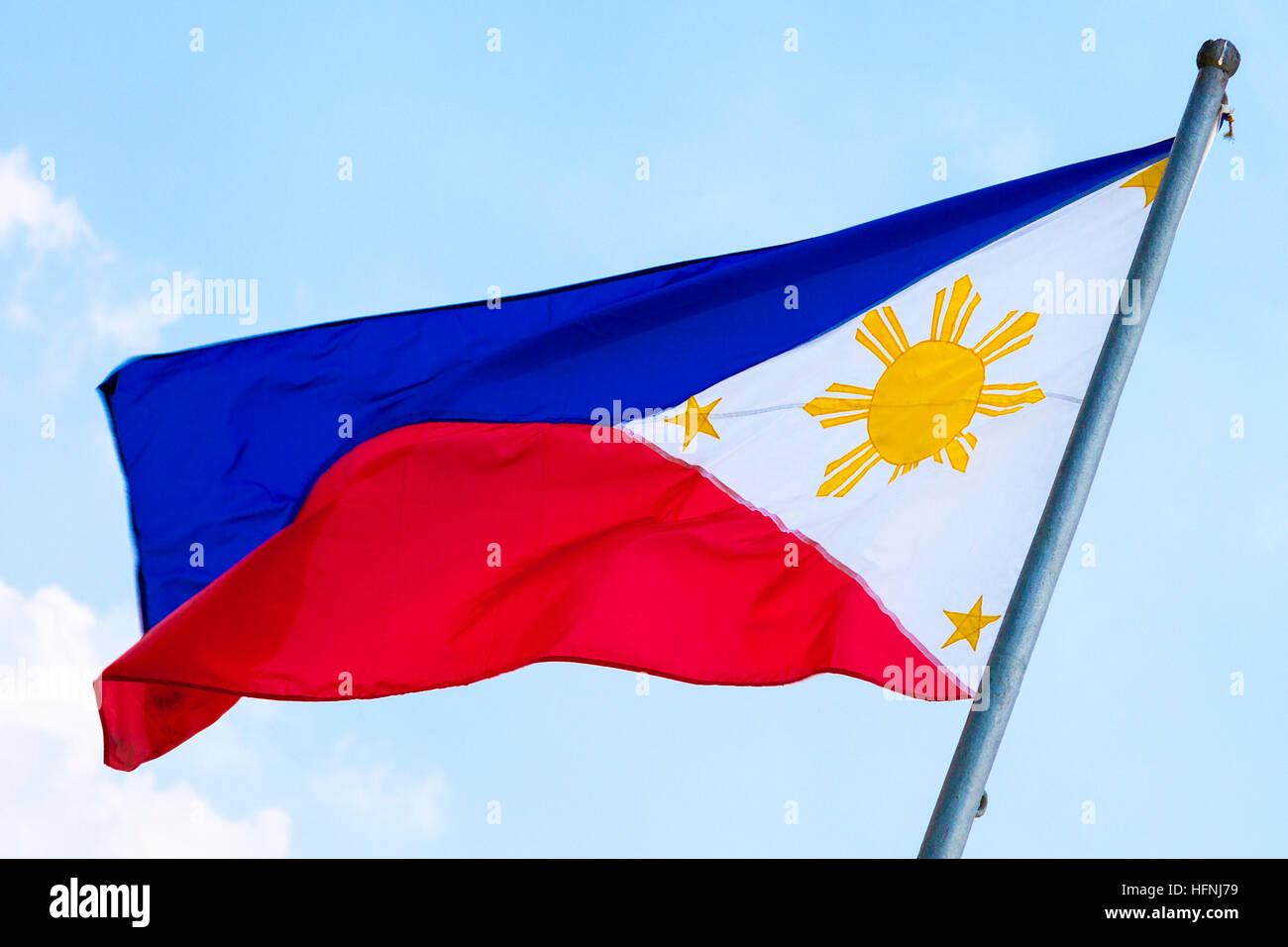 Philippine flag hi-res stock photography and images - Alamy