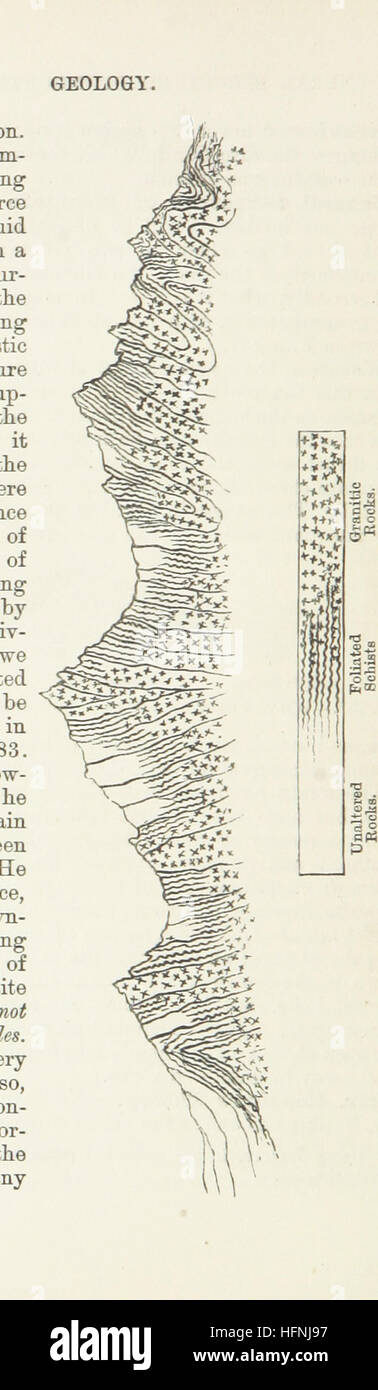 An illustration from 'Geology for students and general readers ...