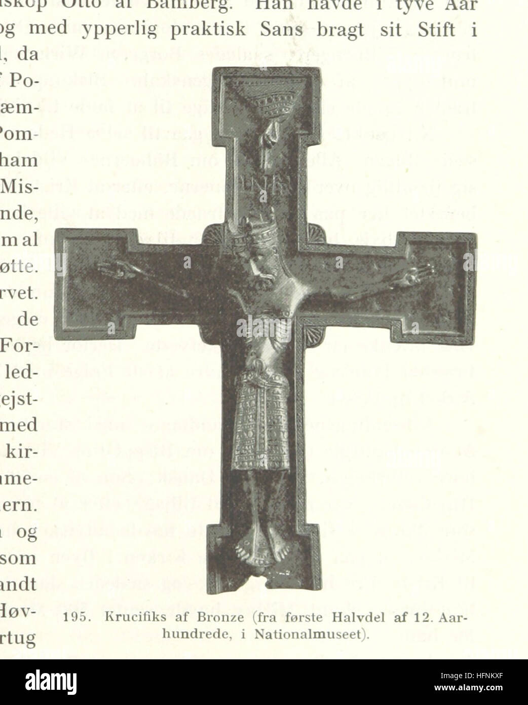 An illustration from 'Danmarks Riges Historie', showing historical ...