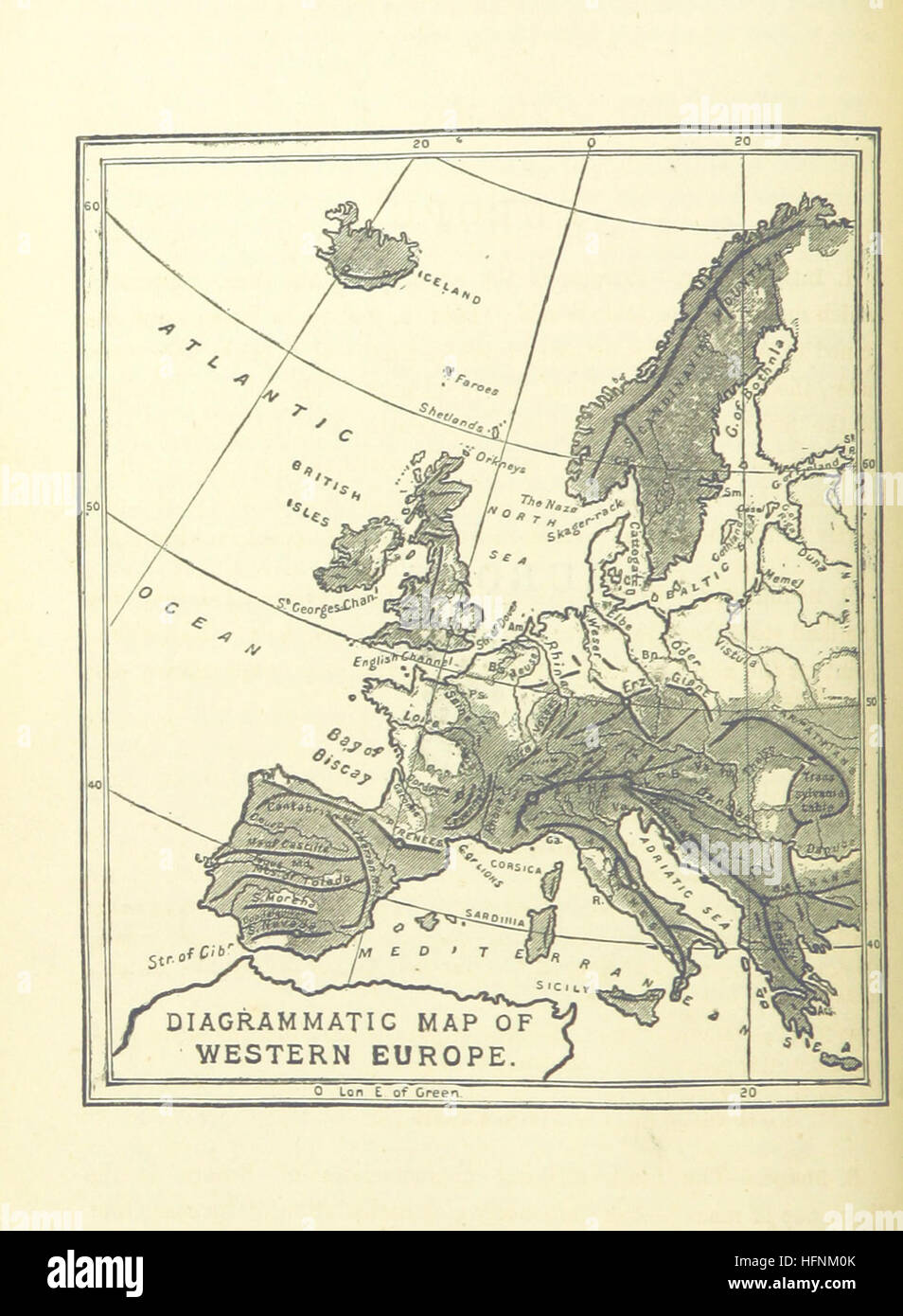 This image from 'A New Geography' shows a comparative method for ...