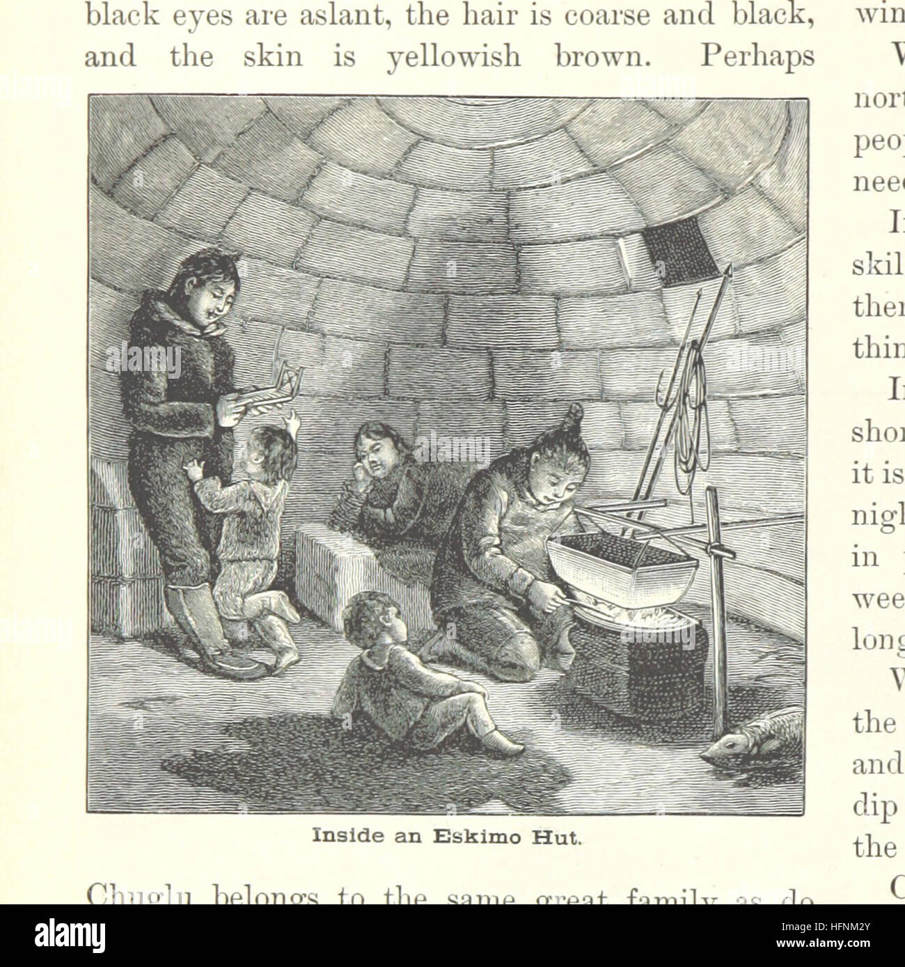 An illustrated image from 'Elements of Geography,' focusing on the ...