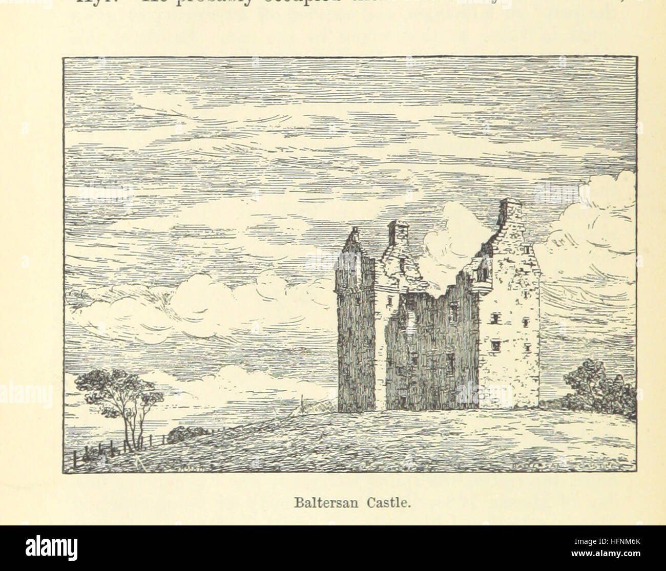 An illustrated guide to Maybole, Scotland, detailing notable places of ...