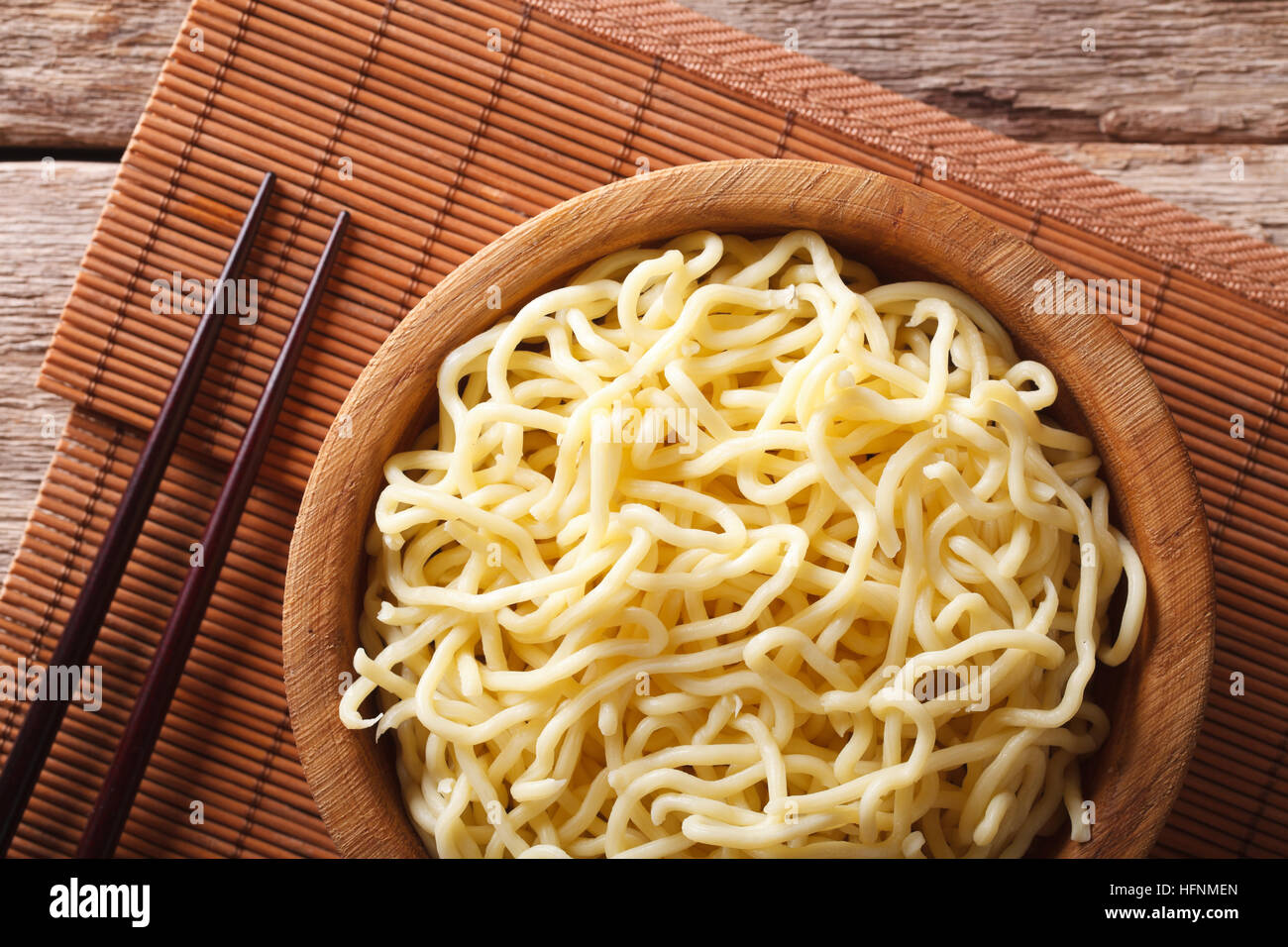 Top view ramen hi-res stock photography and images - Alamy
