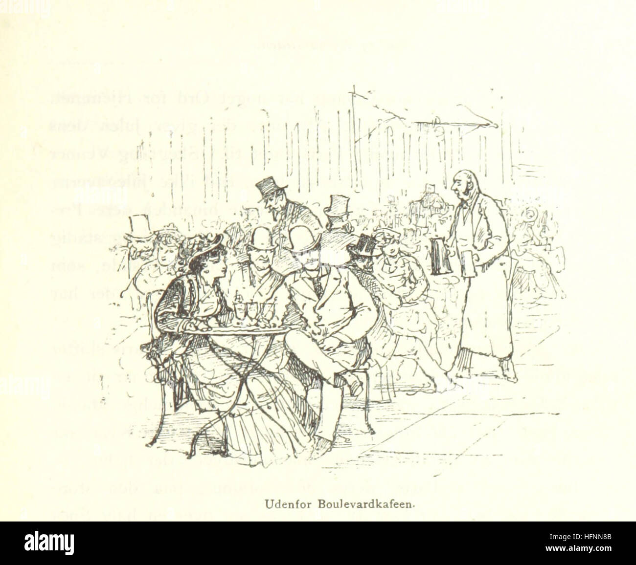 A collection of illustrations from modern France, showcasing scenes and ...