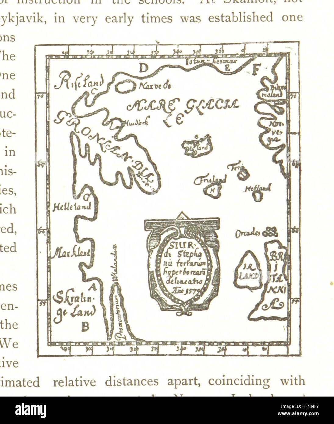 This image from page 57 illustrates Leif Erikson’s landing in North ...