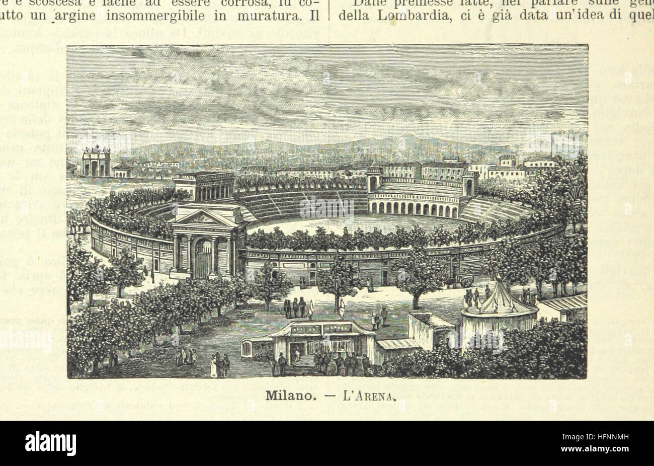 An illustrated geography of Italy, providing detailed depictions of the ...