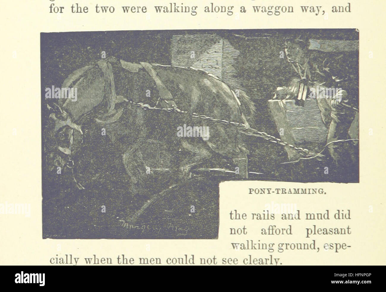 This image, sourced from page 58 of 'Miners and their works underground ...