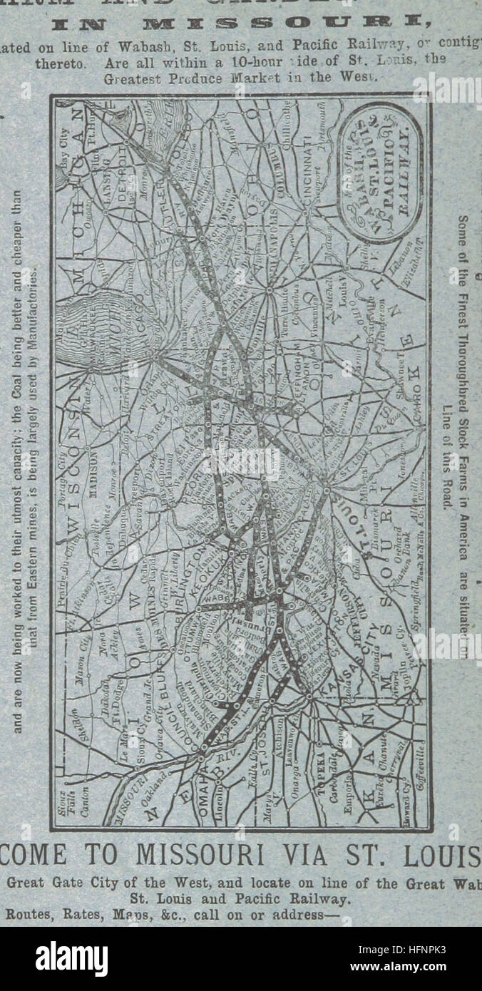 Map of union missouri hi-res stock photography and images - Alamy