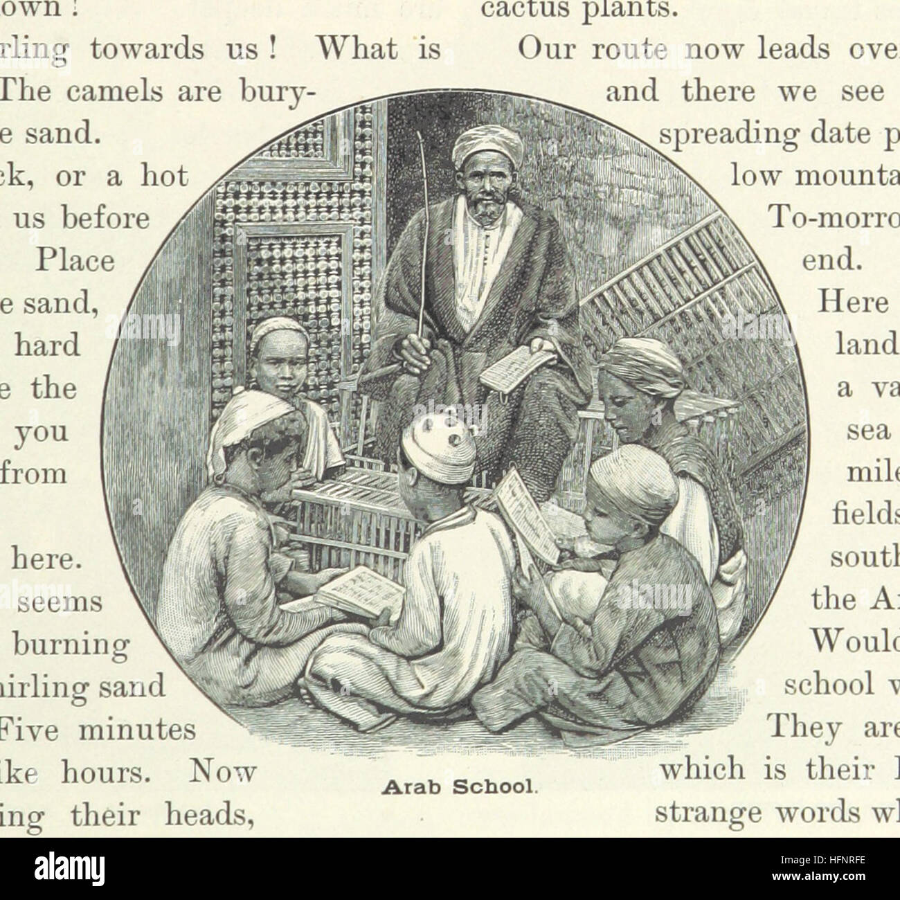This image from 'Elements of Geography' depicts a detailed geographical ...