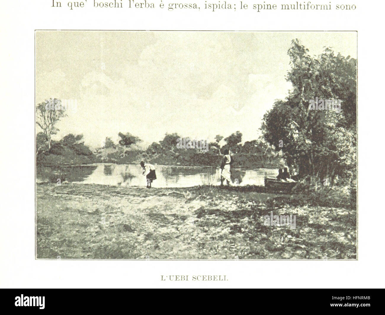 This image from 'Seconda Spedizione Bo'ttego' illustrates the second ...