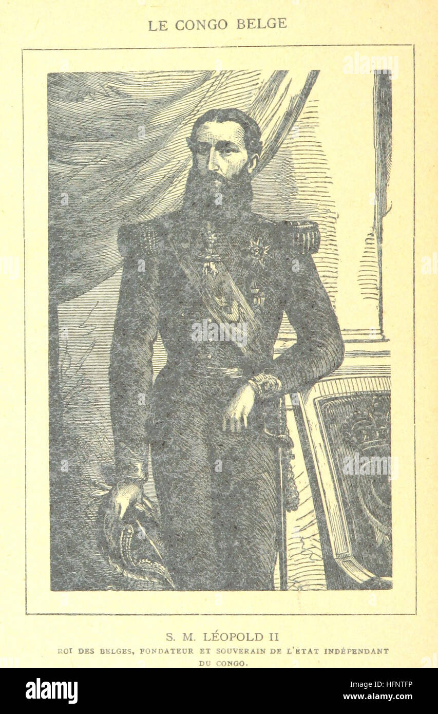 The image from 'Le Congo belge illustre' depicts a scene from the ...