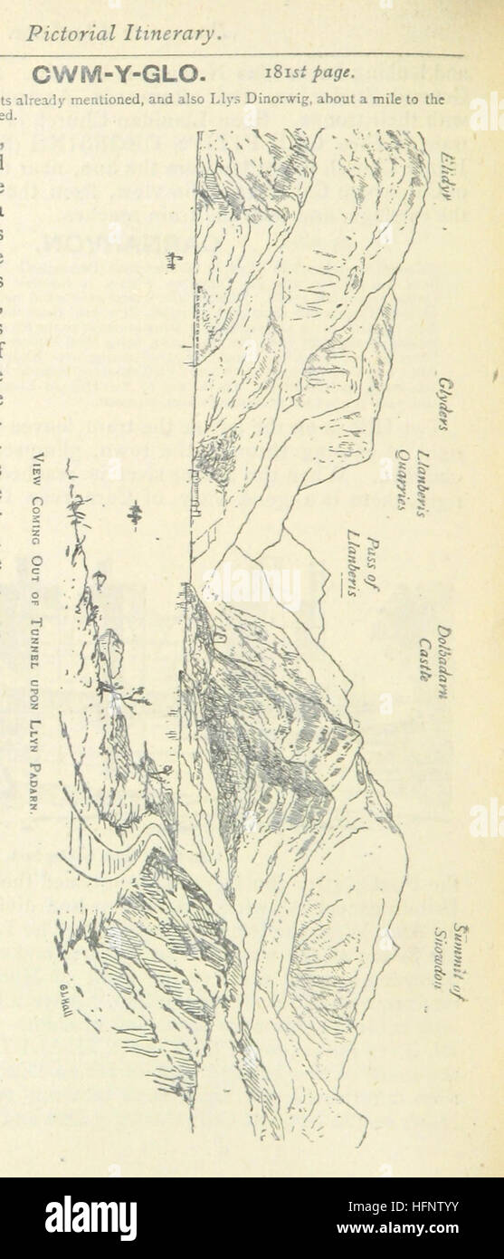 North wales railway map hi-res stock photography and images - Alamy