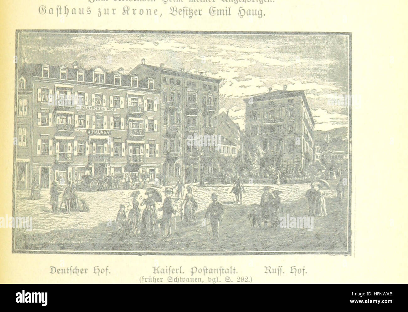 An illustrated history of Baden, covering the city's origins and ...