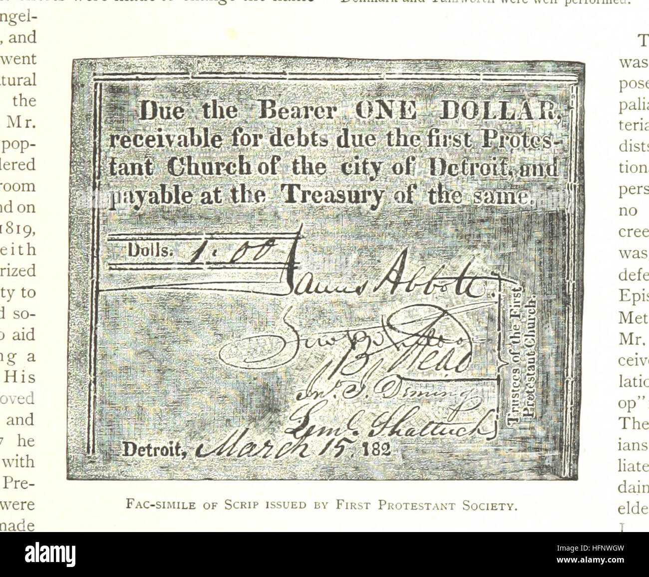 This image, from page 609 of 'The History of Detroit and Michigan ...