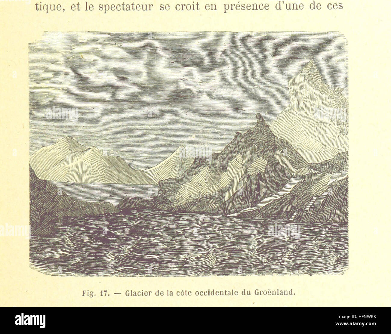 This image is from 'Le Pôle Nord et le Pôle Sud', a work detailing the ...