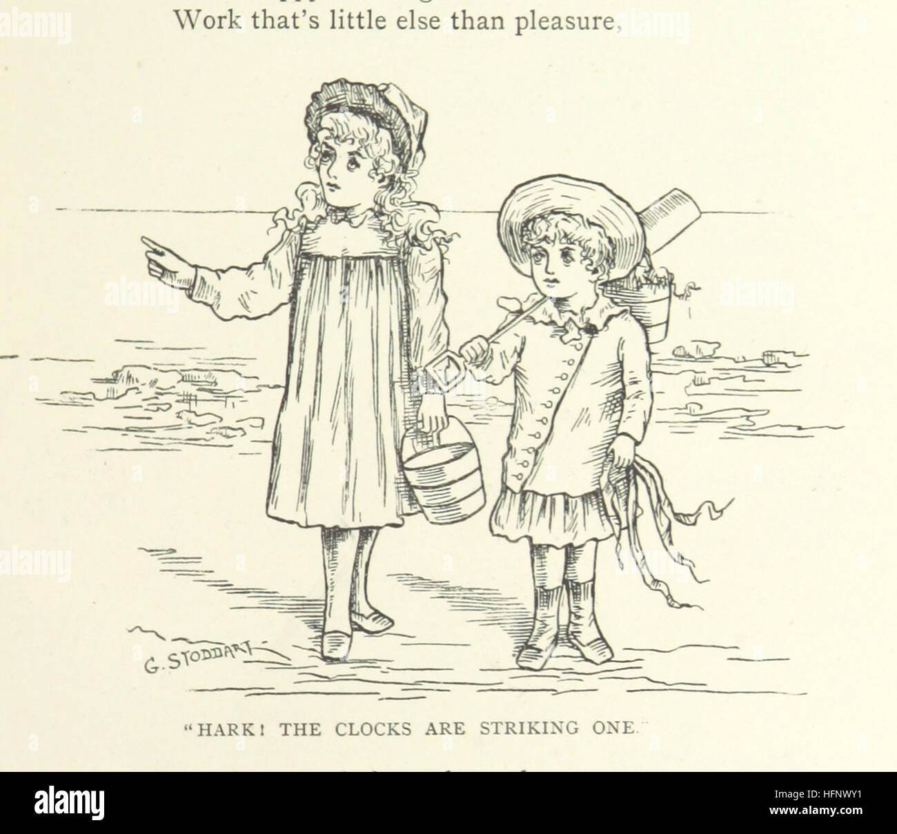 This image is from page 61 of 'The Child's Own Poetry Book,' a ...