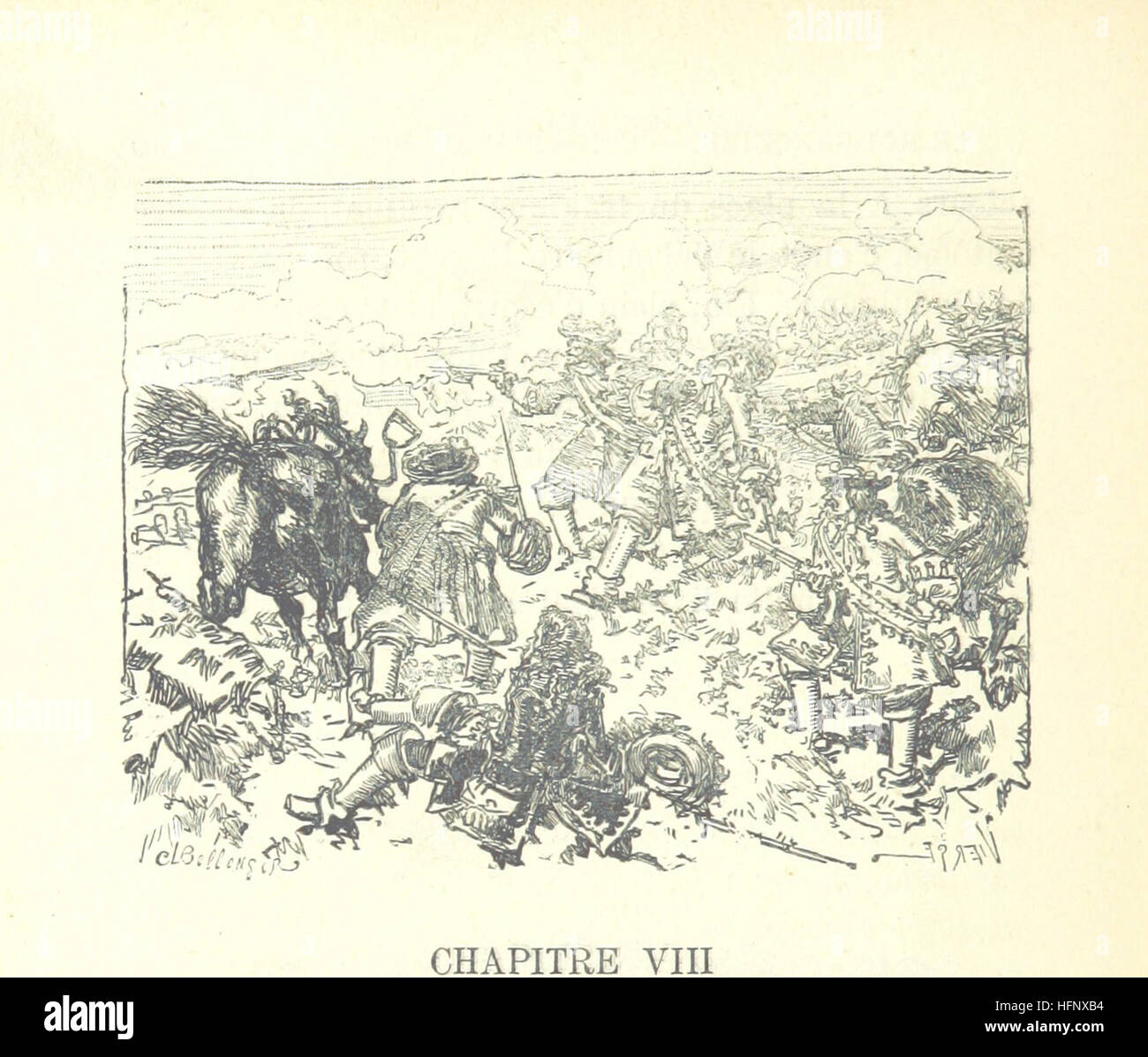 This image from '[Histoire de France]' depicts a scene from French ...