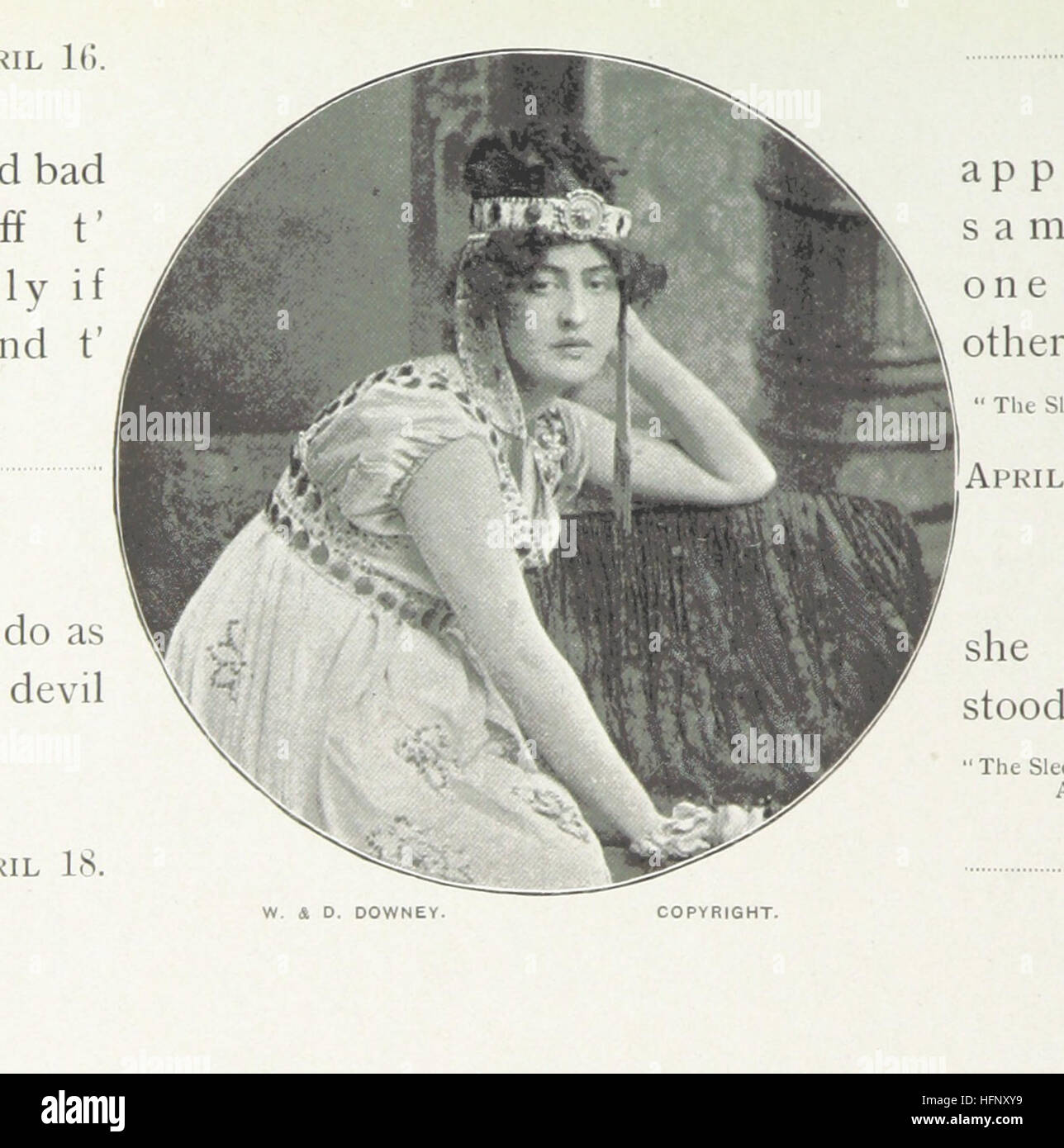 An illustrated edition of 'The Wilson Barrett Birthday Book', featuring ...