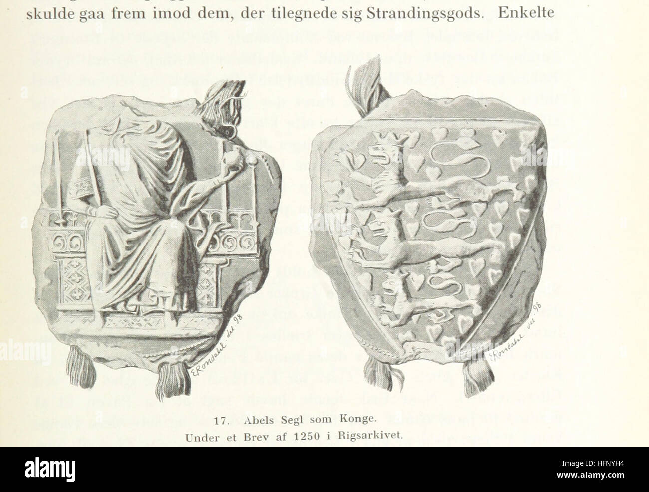 This historical work covers the history of Denmark, illustrated with ...